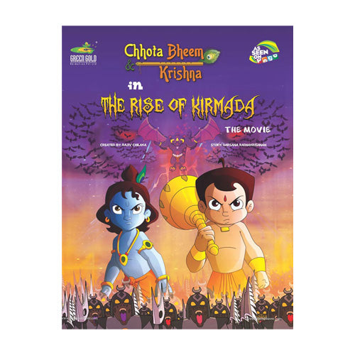 Buy Chhota Bheem and Krishna in The Rise Of Kirmada Comic | COD – Green ...