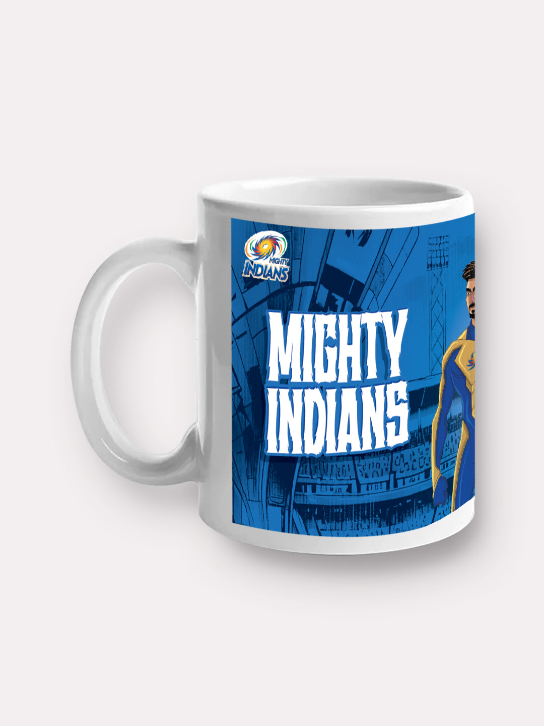 Mighty Indians Printed Cup | Mumbai Indians | IPL Team – Green Gold Store