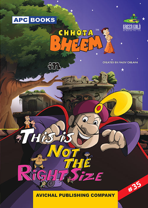 Chhota Bheem in This Is Not the Right Size - Vol. 35 – Green Gold Store